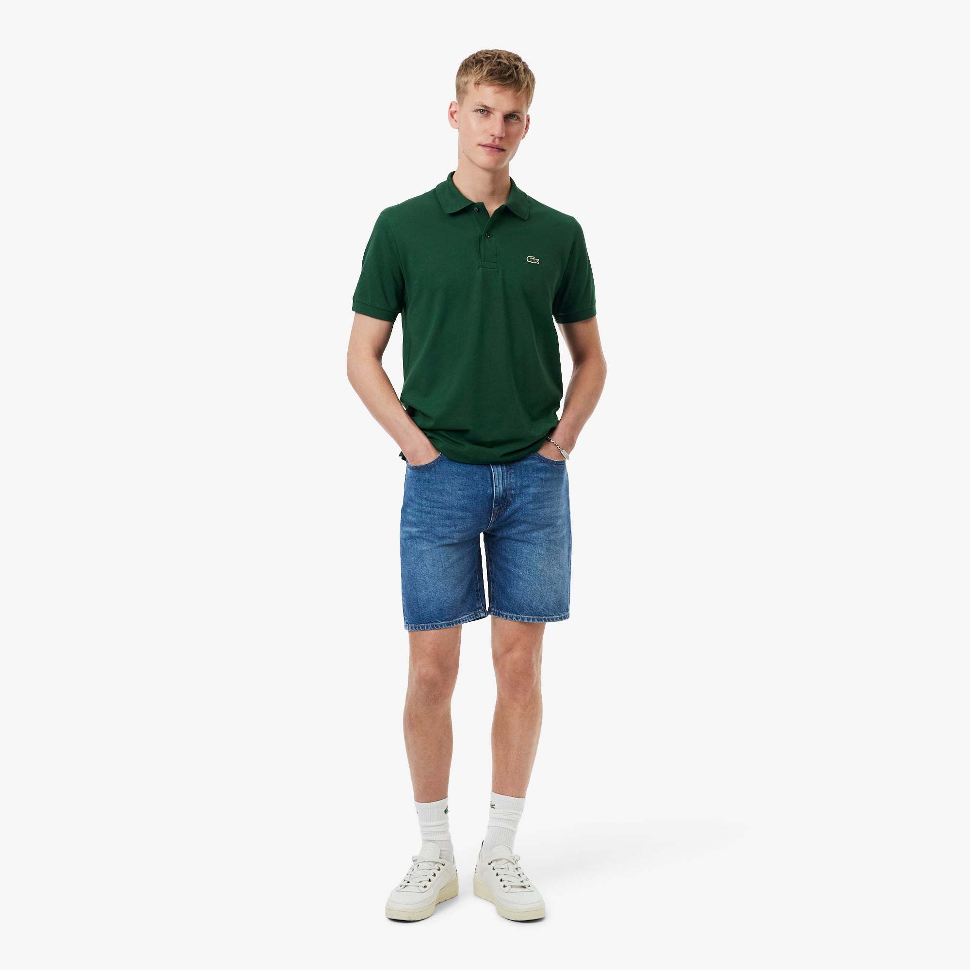 Bermuda de Denim Fit Recto - Lacoste - Novedades 2026 | Lacoste